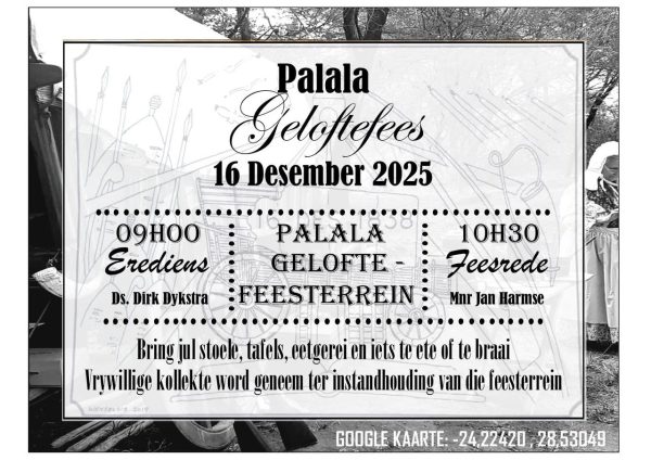 Geloftefees 2025 - Waterberg Online