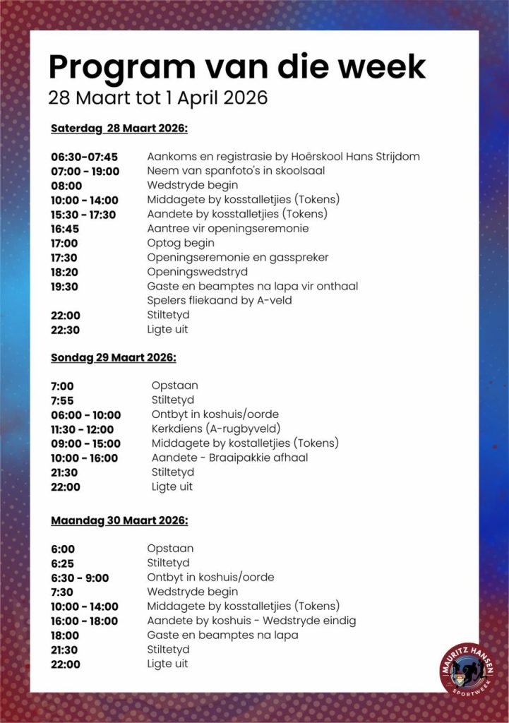 Hansie Week - Waterberg Online